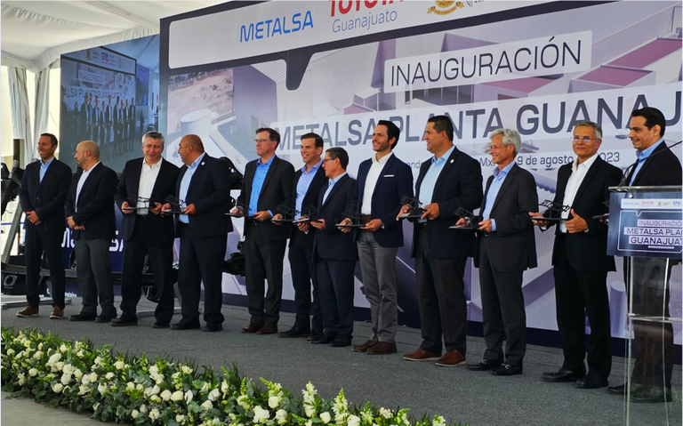 Inauguran planta Metalsa en parque Toyota de Apaseo el Grande; invierte ...